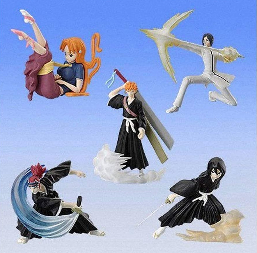 BLEACH Real Figure Collection Gashapon Complete Set of 5 Ichigo ...