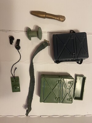 1964 GI Joe parts or repair two field radio phone and miscellaneous | eBay