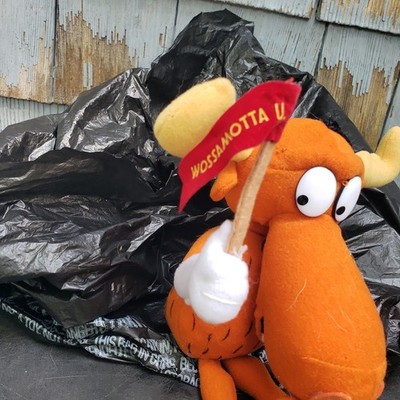 Rocky and Bullwinkle J. 9" Moose Plush CVS Exclusive Stuffins Stuffed ...