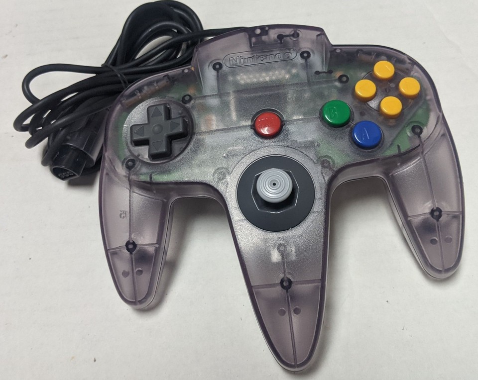 Nintendo 64 N64 System Console Atomic Purple BOX ONLY w/ Near Mint ...