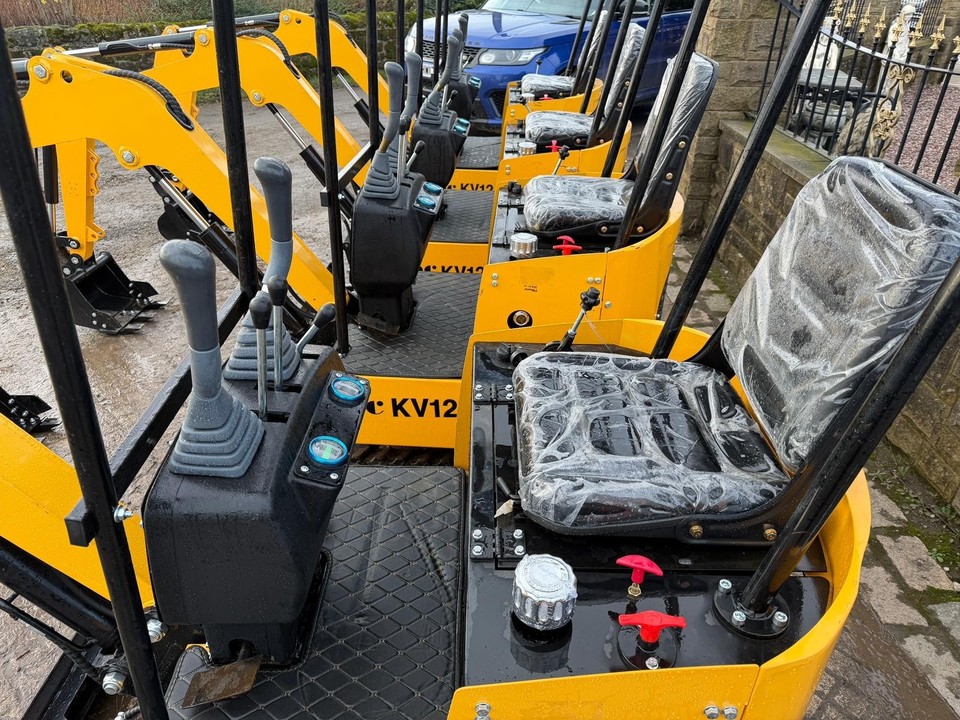 NEW/UNUSED 2025 JPC KV12 MINI EXCAVATOR *PLUS VAT* | eBay UK