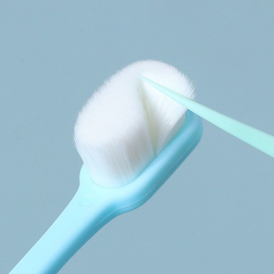 2PCS Toothbrushes Micro-Nano Manual Gum Care Toothbrushes | eBay