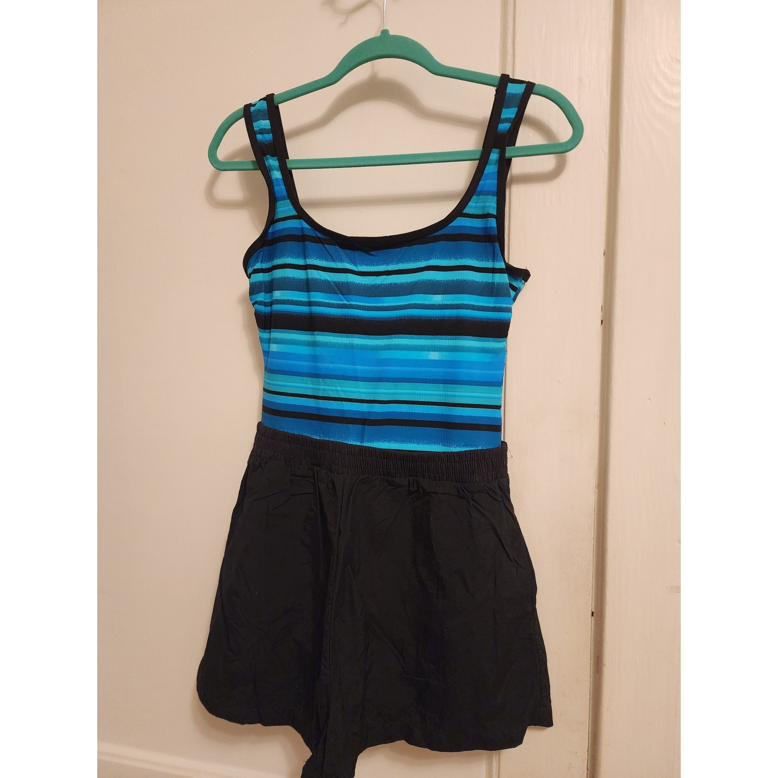 Vintage GABAR One-piece modest swimsuit size 14 - Gem