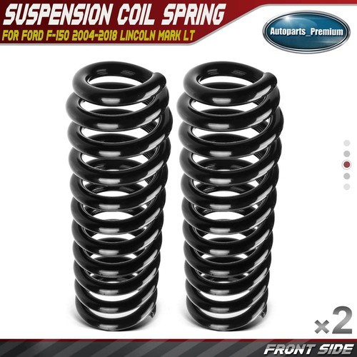 2pcs Front Coil Springs for Ford F-150 2004-2018 Lincoln Mark LT 2006 ...
