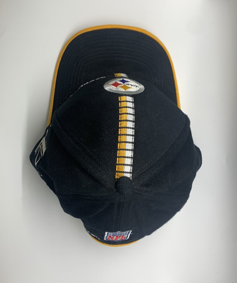 Pittsburgh Steelers NFL Hat Pro Line Authentic Logo Athletics Black ...