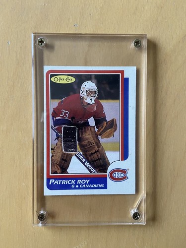 1986-87 O-Pee-Chee PATRICK ROY Rookie Card RC Montreal Canadiens Mint ...