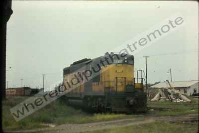 Original Slide CNW Chicago & Northwestern 1747 EMD GP9 South Pekin ILL ...