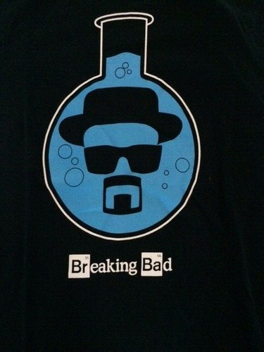 Breaking Bad Beaker Flask Heisenberg T-Shirt OOP Size Small Only | eBay