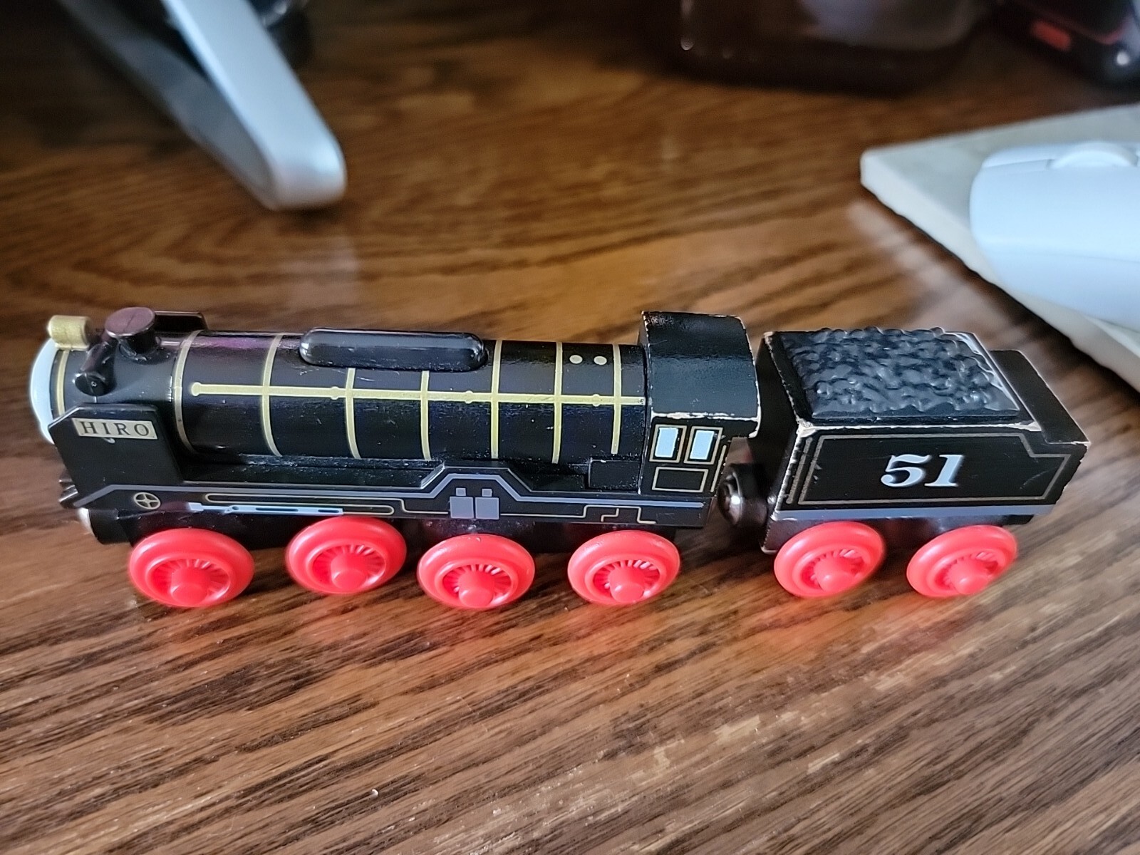 Thomas The Train Hiro with Tender Wooden Railway Tank Engine Friends | eBay