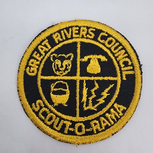 BSA Boy Scouts Of America Great Rivers Council Scout-O-Rama Patch 3" | eBay