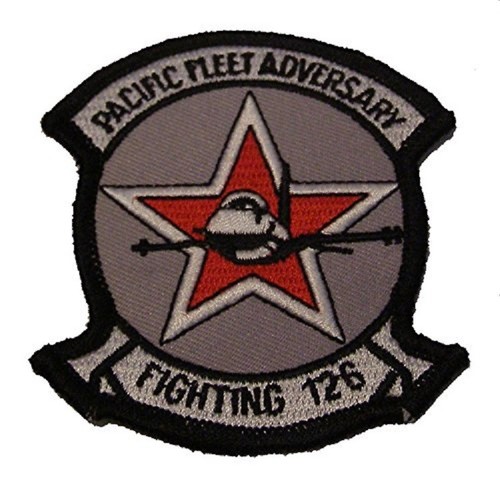 USN NAVY VF-126 PACIFIC FLEET ADVERSARY SQUADRON PATCH OPFOR FIXED WING ...