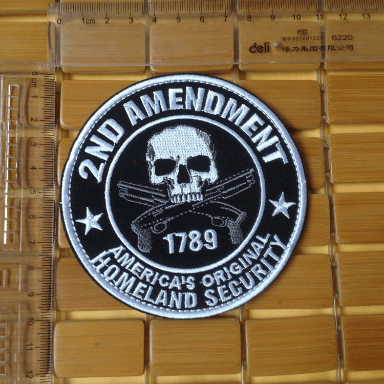 2nd Amendment Homeland Security Tactical USA Army Hook&Loop PATCH | eBay