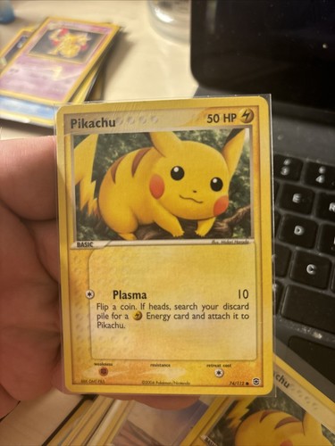 Pikachu - ex FireRed & LeafGreen 74/112 2004 NM Pokemon Card | eBay