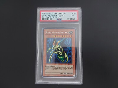 Perfectly Ultimate Great Moth TSC-001 Secret Rare 2003 The Sacred Cards ...