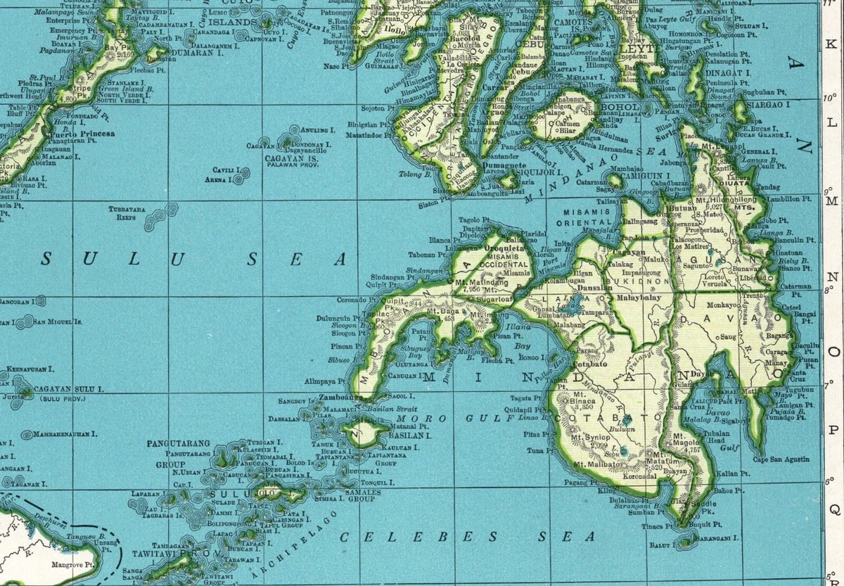 Philippine Map Detailed