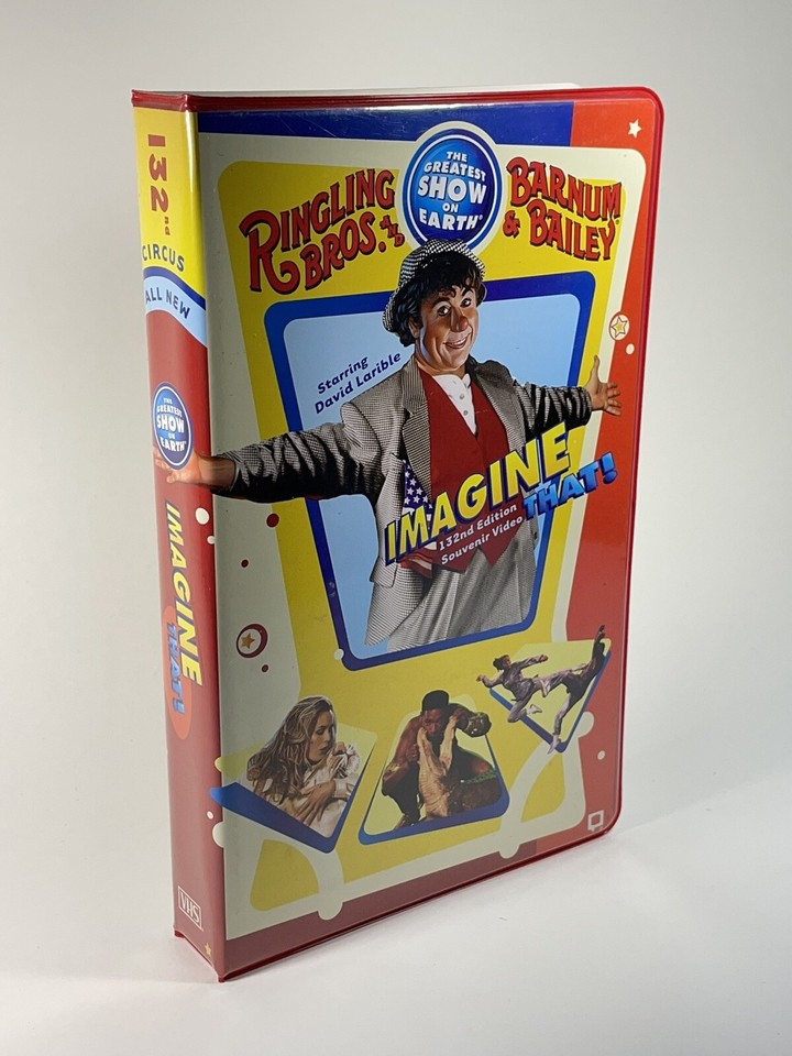 Ringling Brothers Barnum & Bailey Circus VHS 123th Edition Video ...