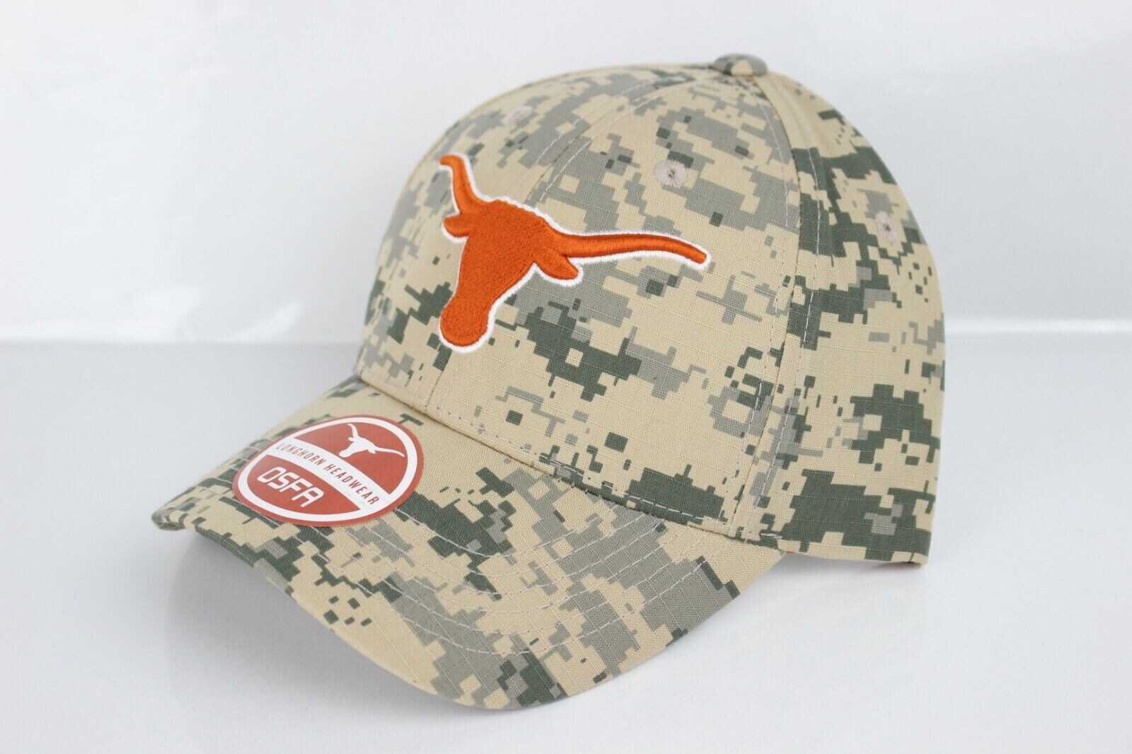 Longhorn Headwear Men's Texas Longhorns Digital Camo Cap Hat One Size ...