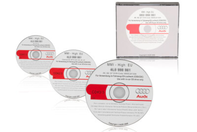 Original Audi Mmi Update Software Cd For A6 4F C6 A8 4E Q7 4L Mmi 2G To ...