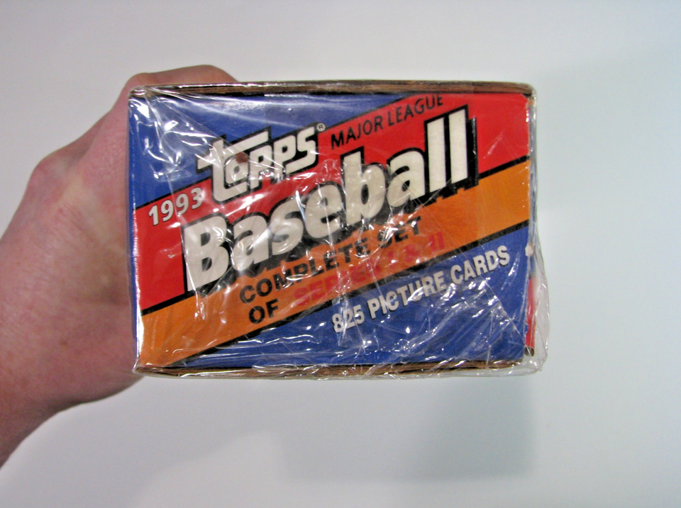 Vintage 1993 Topps Baseball Sealed Factory Set - Derek Jeter Rookie | eBay