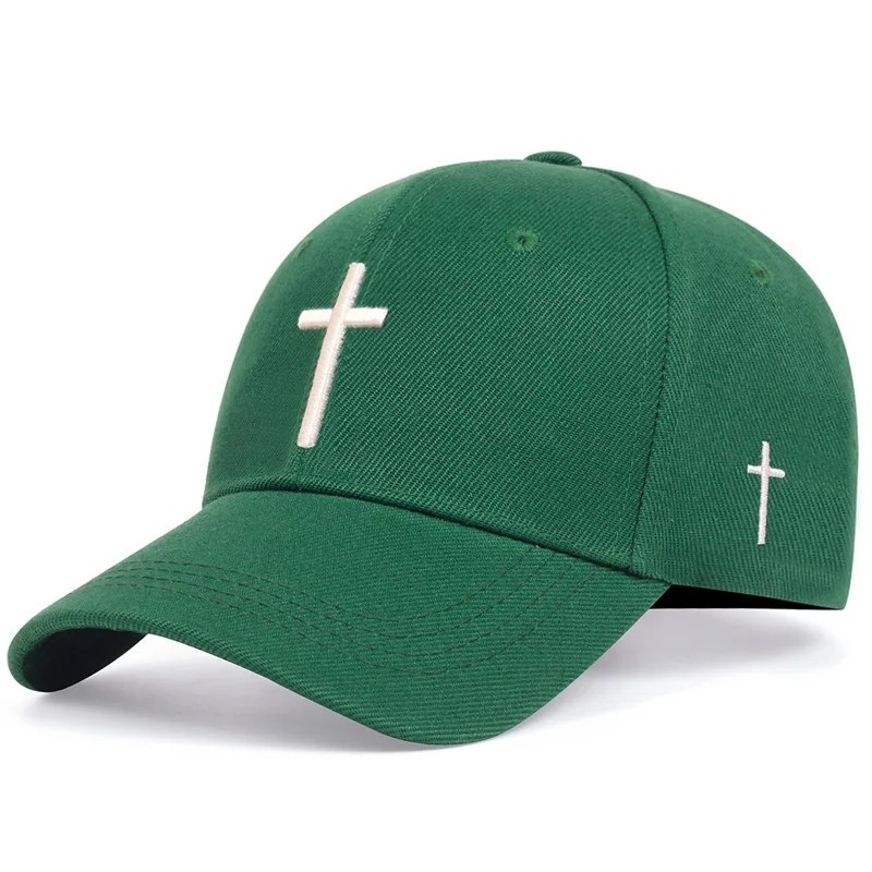 New Cross Baseball Cap Catholic Christian Cross Jesus Embroidery ...