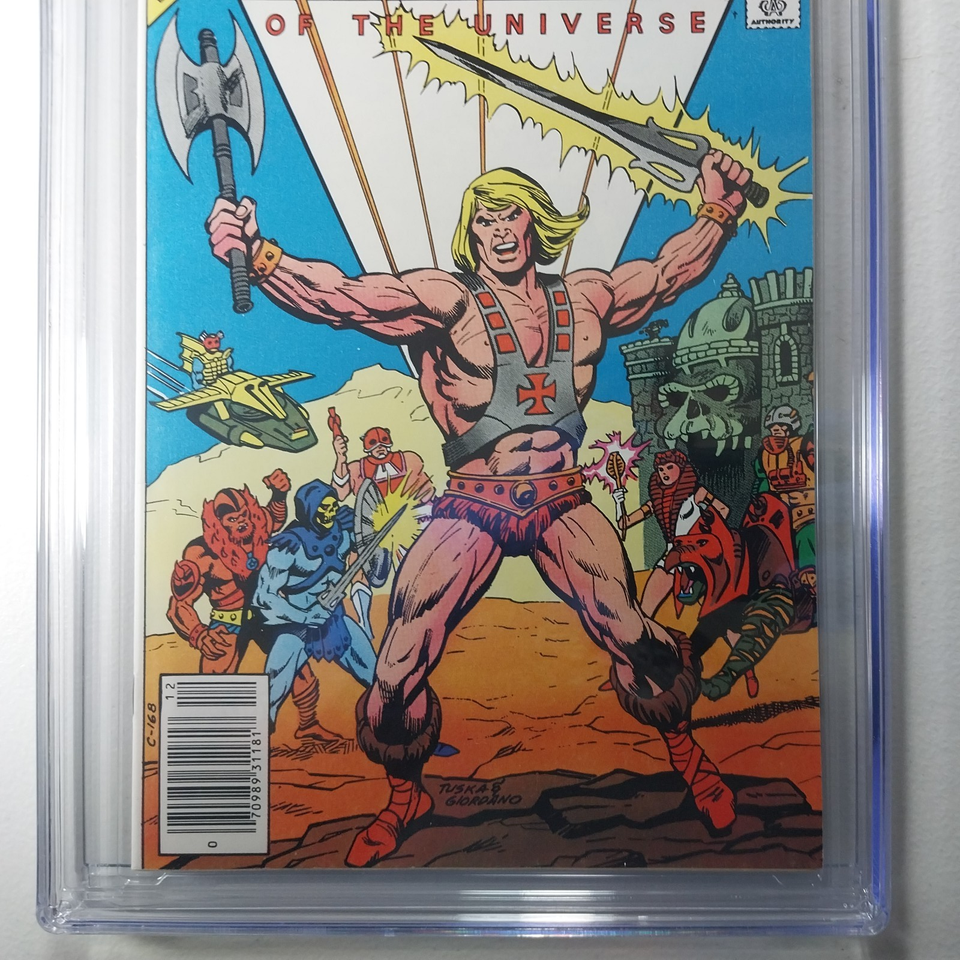 MASTERS OF THE UNIVERSE #1 CGC 9.4 Rare Canadian Price Variant DC 1982 ...