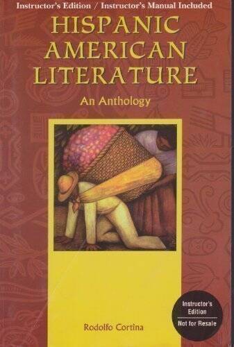 Hispanic American Literature: An Anthology - Hardcover - GOOD ...