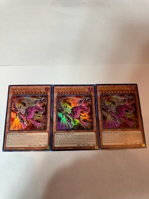 yugioh transcendosaurus meteorus ultra rare 3x mp24-en296 mp24 | eBay