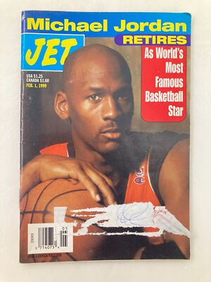 Jet Magazine February 1 1999 Vol 95 #9 Michael Jordan Retires a ...