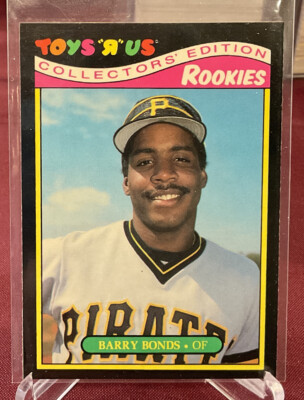 1987 Toys R Us Collectors’ Edition Barry Bonds Rookie RC #4 Clean | eBay