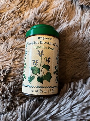 John Wagner's & Sons Tea Tin - Wagner's English Breakfast Tea - 5/8oz ...