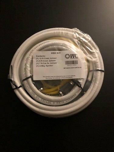 HSD KIT With Coaxial Splitter SetTime Warner Cable Spectrum Charter ...