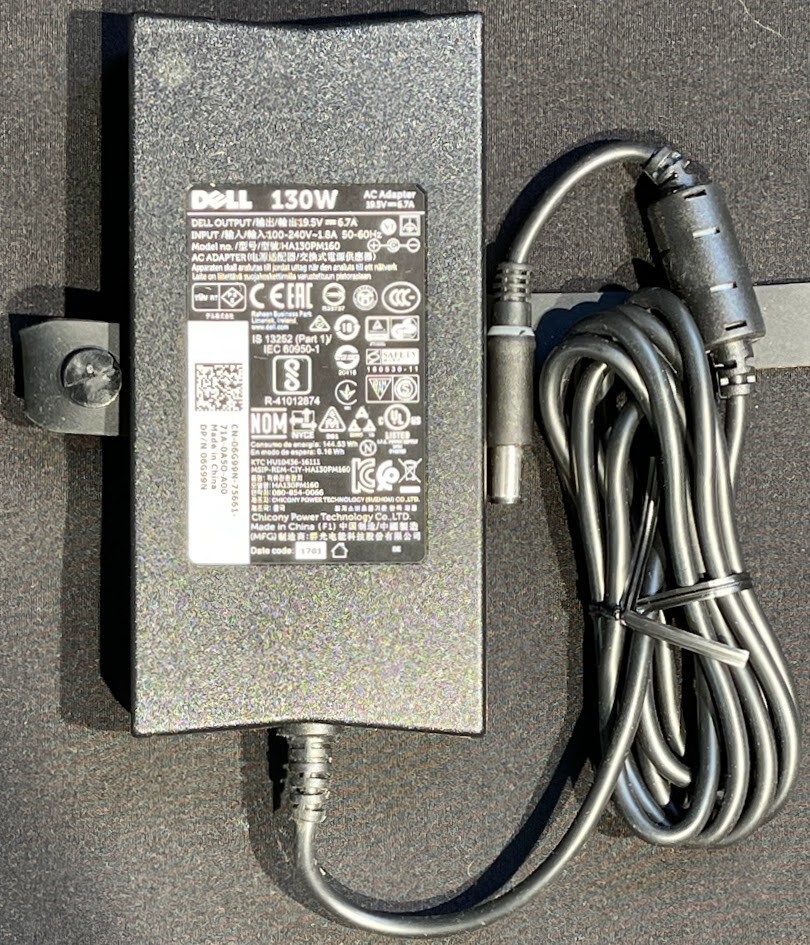 Dell Genuine 130W / 19.5V / 6.7A AC Power Charging Adapter / 6G99N ...