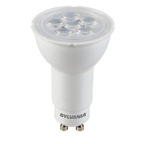 5W GU10 long neck LED bulbs Sylvania 74mm x 50mm replacement for OLD 9 ...