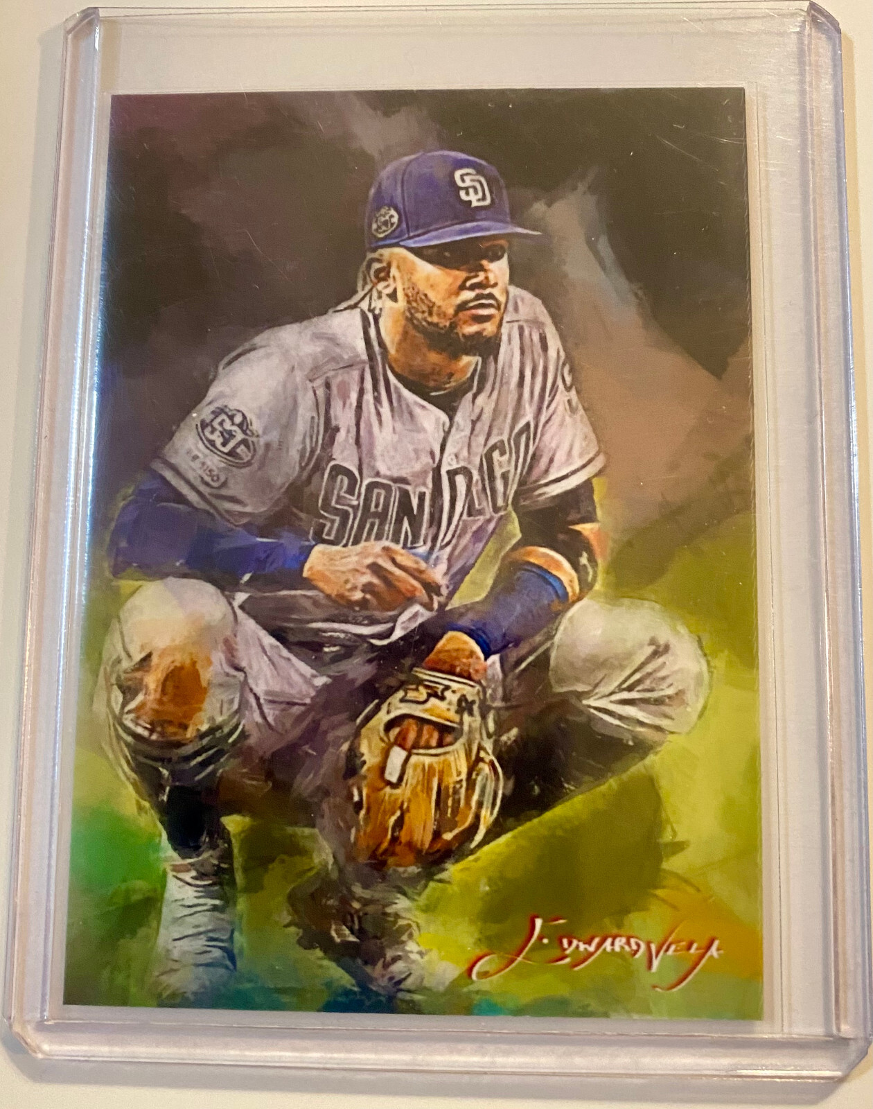 FERNANDO TATIS JR. #8 Edward Vela Limited Edition Sketch Art #33 of 50 ...