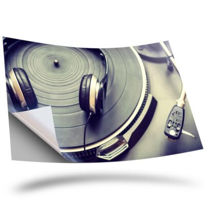 1 x Vinyl Sticker A2 - DJ Turntable Vinyl Record #3238 | eBay UK