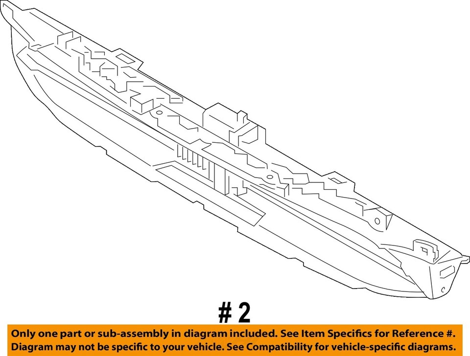 BMW OEM 18-21 X3,X4 Radiator Support Air Intake-Shutter 51137497231 | eBay