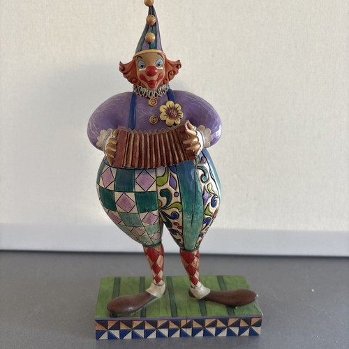 Jim Shore Squeezebox 4007673 Heartwood Creek Clown Figurine 2006 | eBay