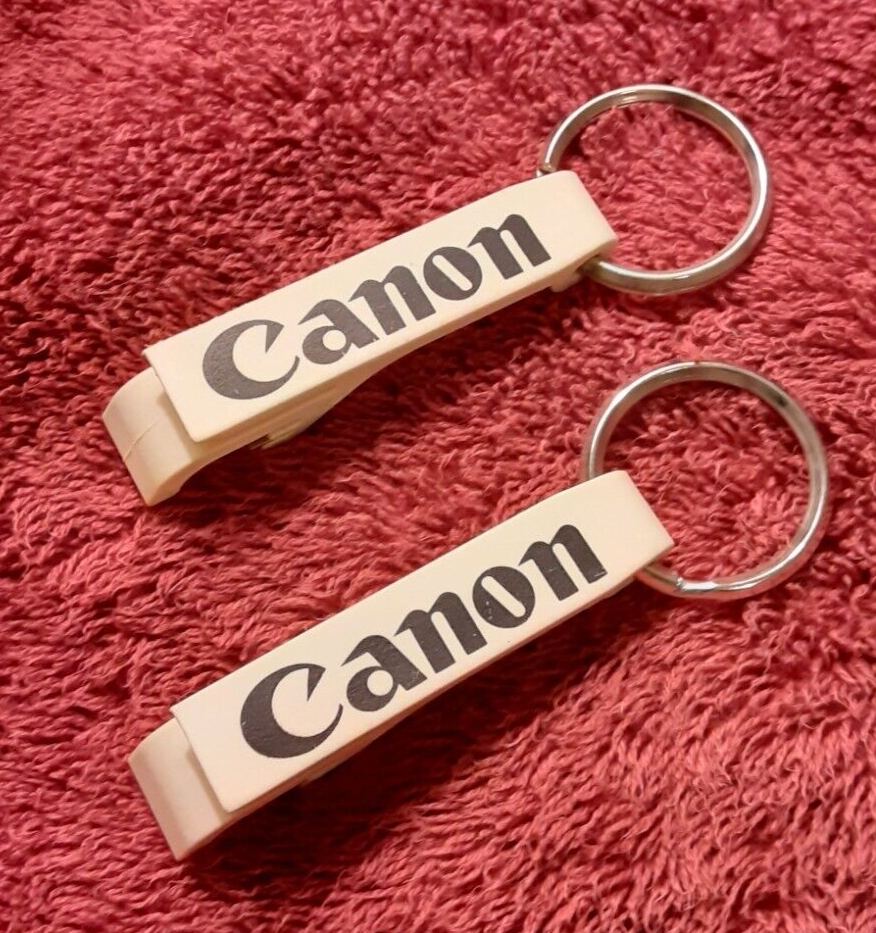 Canon Bottle Opener Keychain Collectable (Acyrlic?/Plastic?)-REDUCED ...