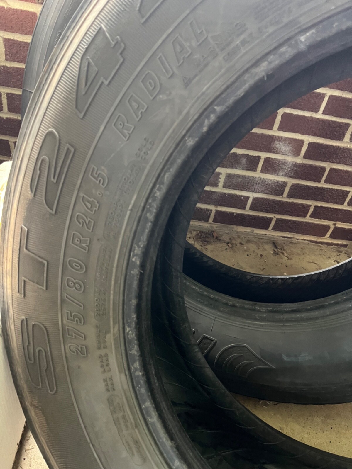 USED BFGOODRICH 275/80R24.5. BF GOODRICH ST244 TRUCK/BUS TIRE | eBay