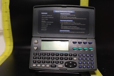 Radio Shack EC-296 Electronic Organizer 24K Memory Data Organizer | eBay