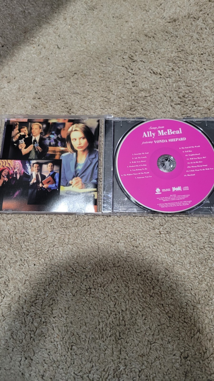 Songs from Ally McBeal Featuring Vonda Shepard CD 74646936528| eBay