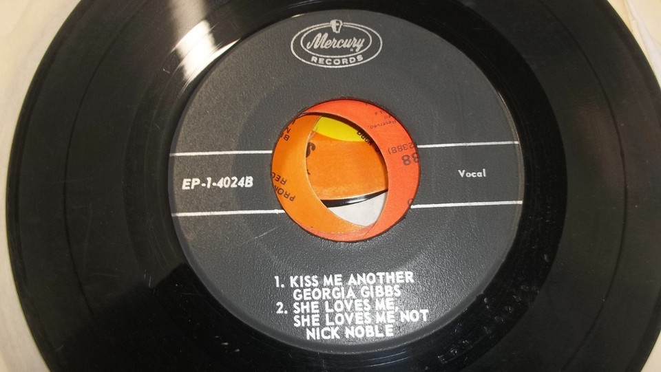 crew cuts/nick noble/georgia gibbs/45 ep on mercury/very good minus | eBay
