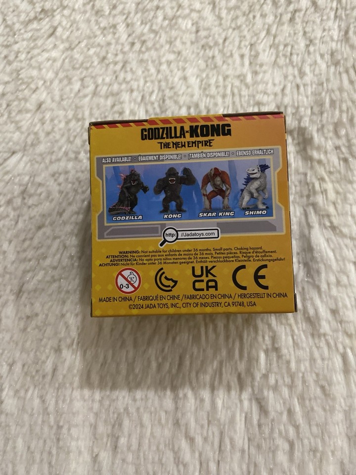 Godzilla X Kong The New Empire Godzilla Jada Metalfigs Key Chains Brand ...