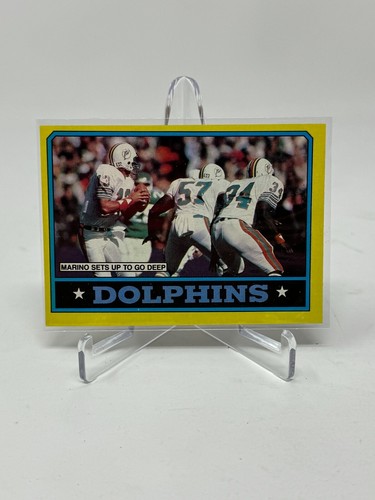 1986 Topps Football Miami Dolphins Team Card #44 | eBay