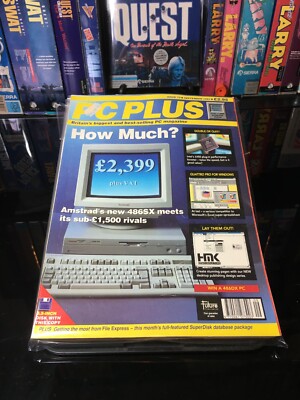 Vintage Computer Magazine - PC Plus Issue 72 Sep-1992 | eBay