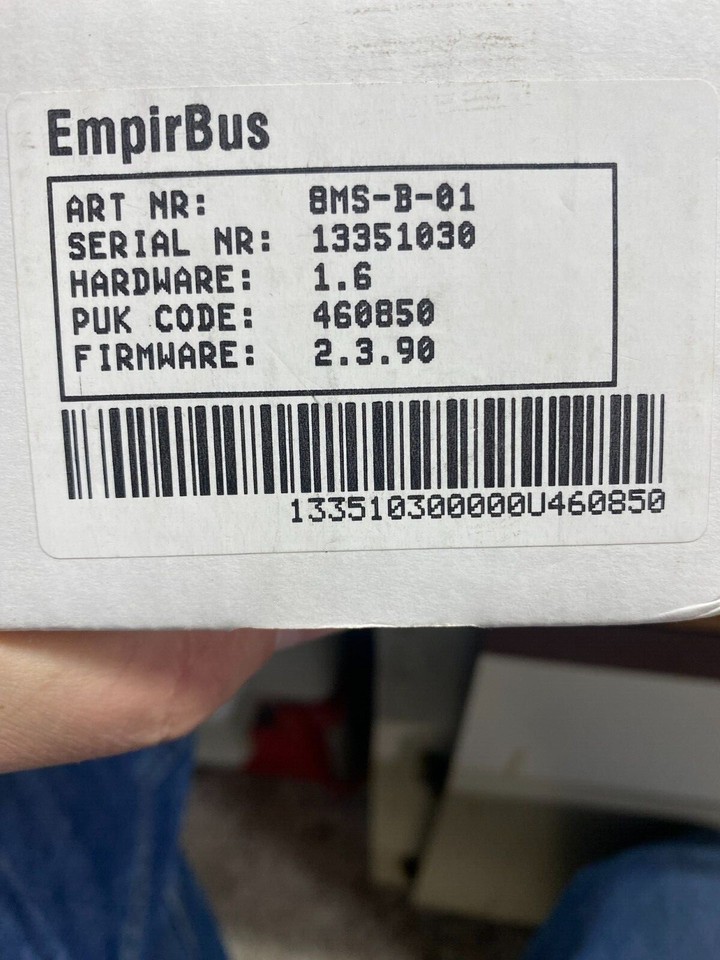 EmpirBus 8MS-B-01 Push Button Panel New old stock 3 qty | eBay
