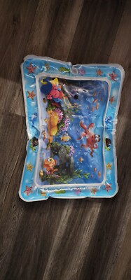 Splashin'kids Inflatable Tummy Time Premium Water mat Infants and ...