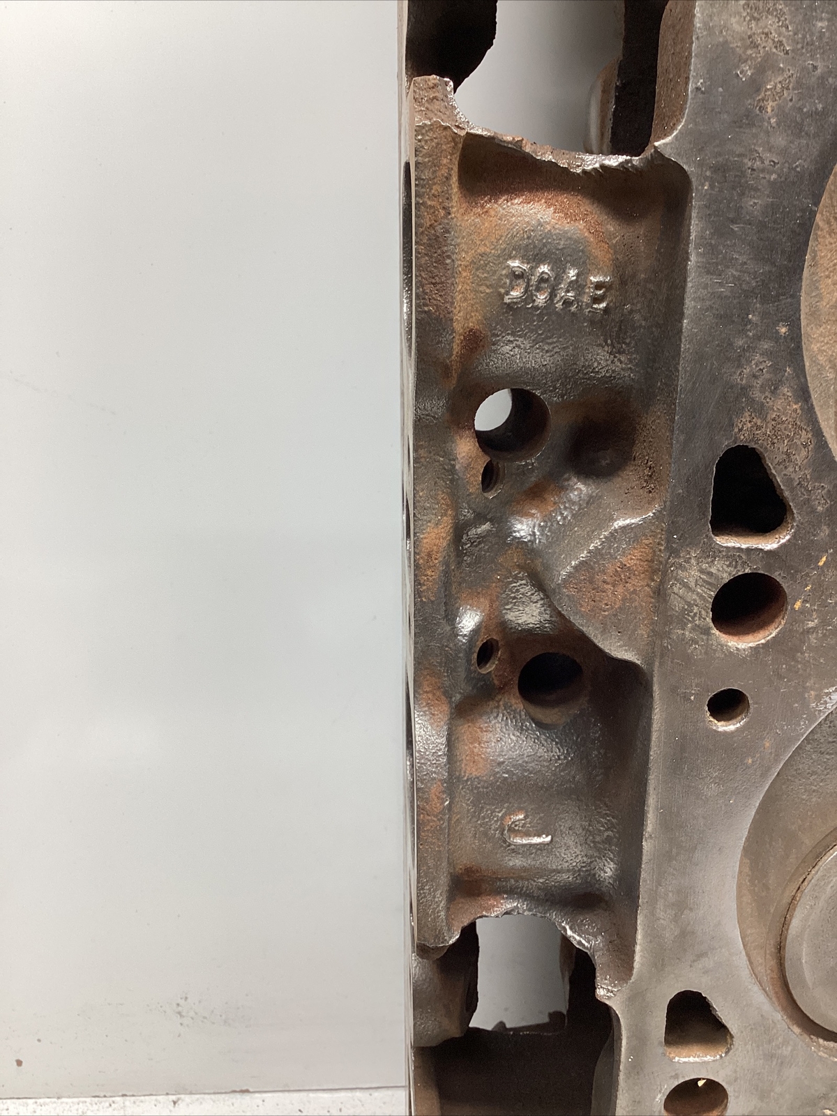 1970-1971 Ford 351C Small Block Cylinder Head Set D0AE-J DATE CODE OE9 ...