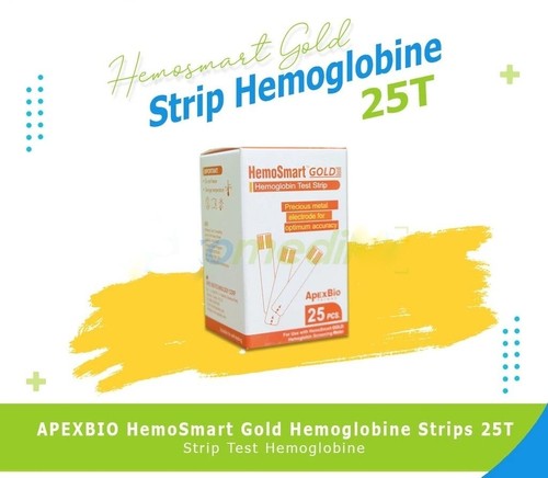APEXBIO HemoSmart Gold Hemoglobin Strips 25 Test Strips | eBay