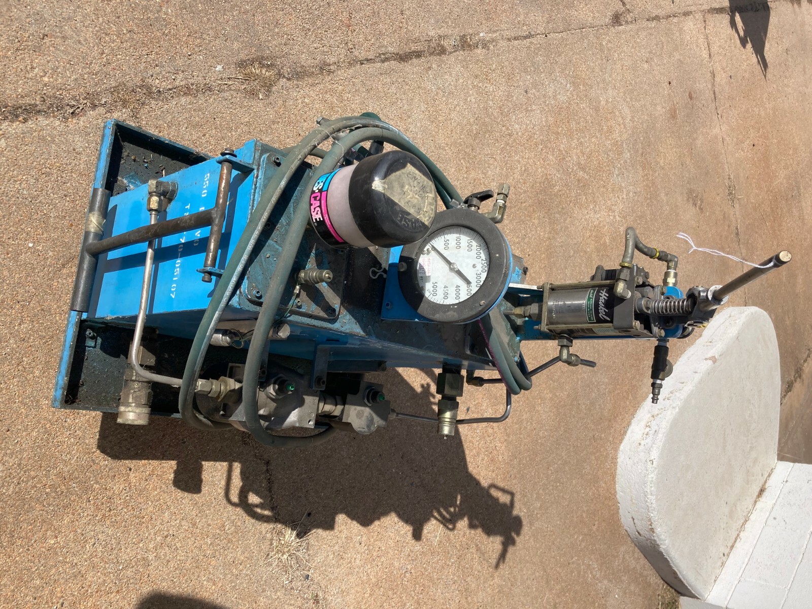 Mini Mule - aircraft hydraulic test cart air over hydraulic skydrol or ...